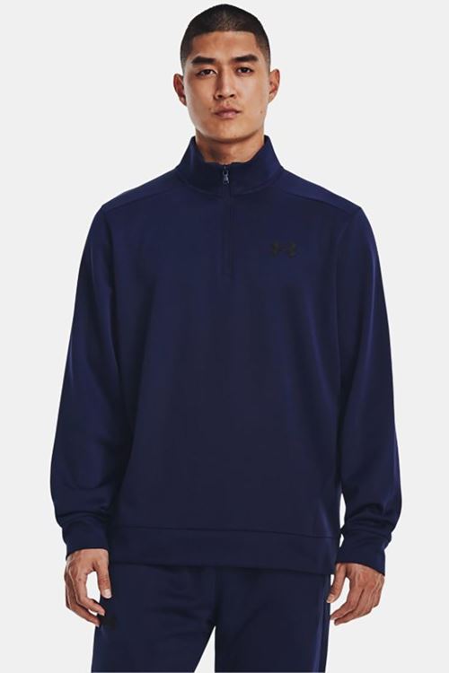 Under Armour Men's UA Armour Fleece 1/4 Zip Sweater - Academy 410 - 1373358