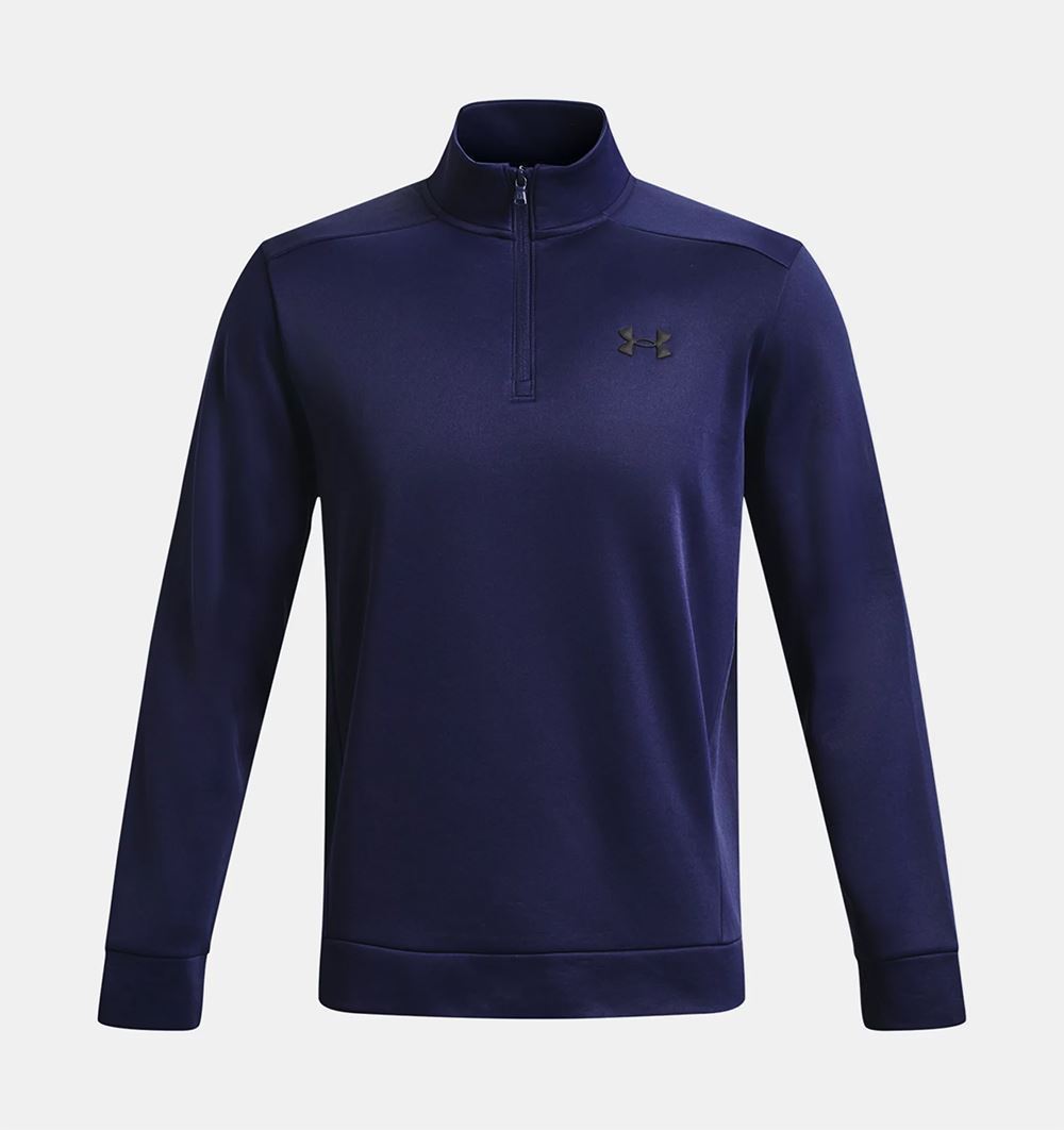 Under Armour Men's UA Armour Fleece 1/4 Zip Sweater - Academy 410 - 1373358