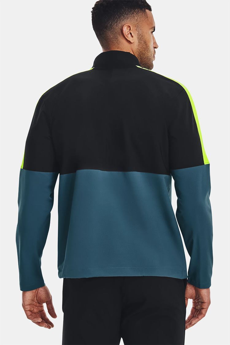Under Armour Men's UA Storm Windstrike 1/2 Zip - Static Blue / Black ...