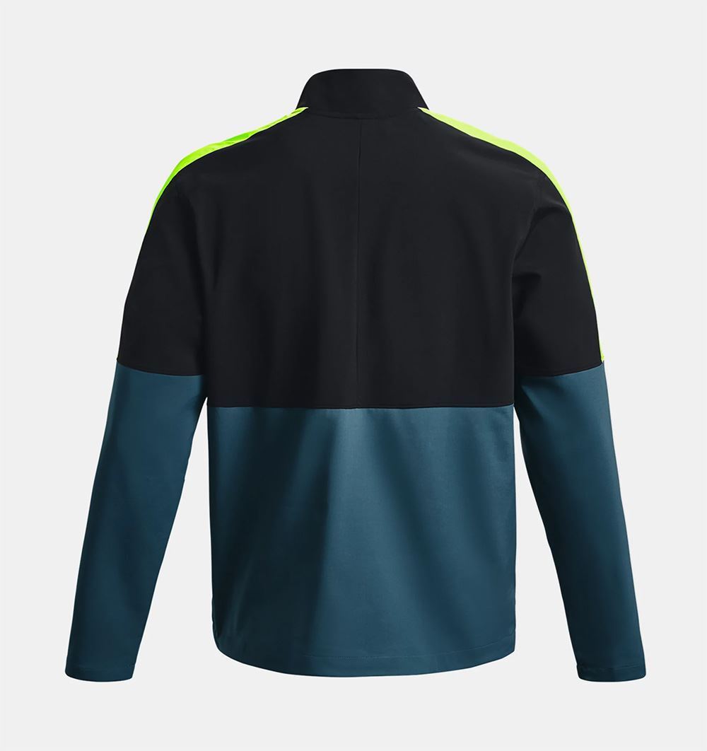 Under Armour Men's UA Storm Windstrike 1/2 Zip - Static Blue / Black ...