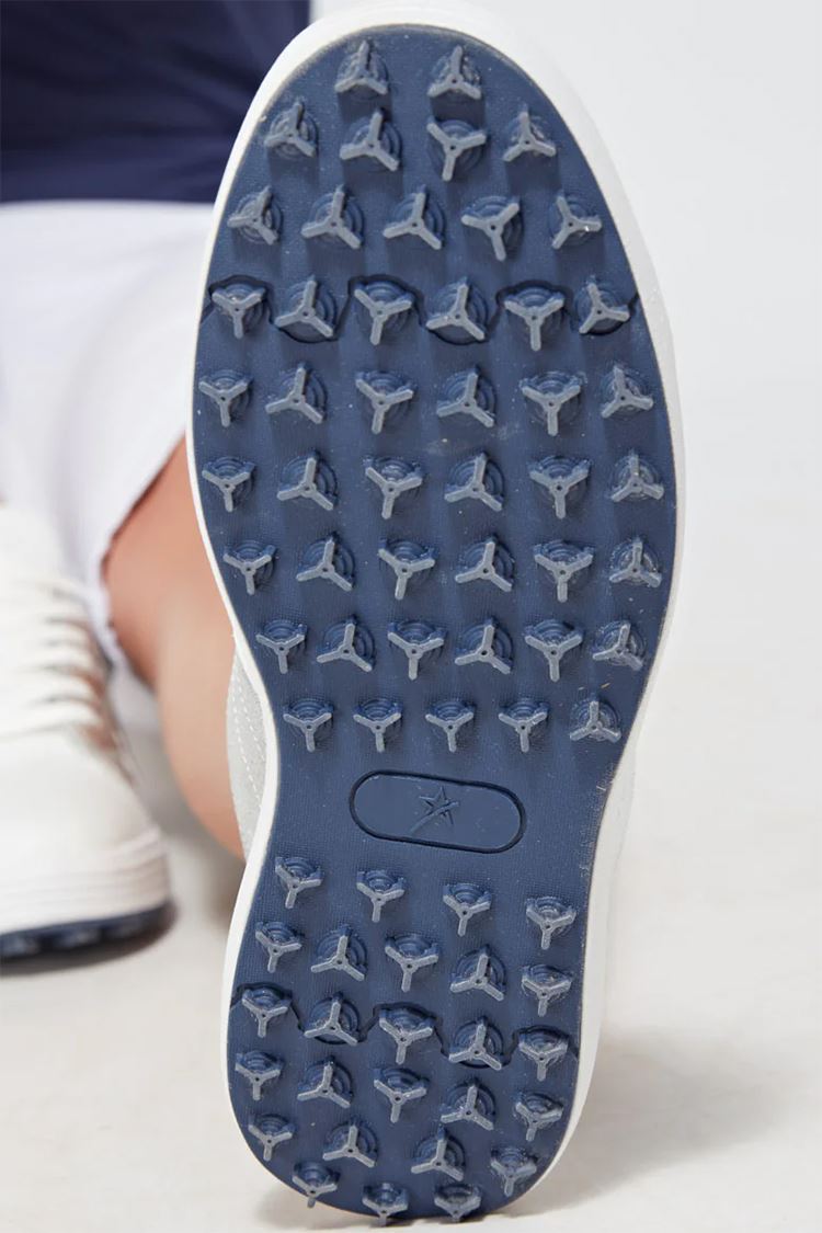 Swing out Sister Ladies Sole Sister Spikeless Golf Shoes - Navy / White ...