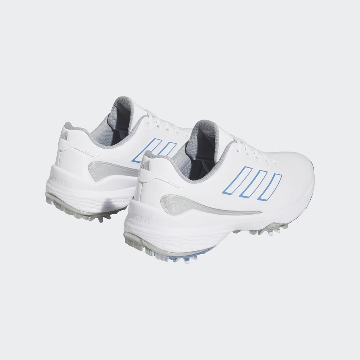 adidas Women's ZG23 Lightstrike Golf Shoes - Cloud White / Blue Fusion - GZ2174
