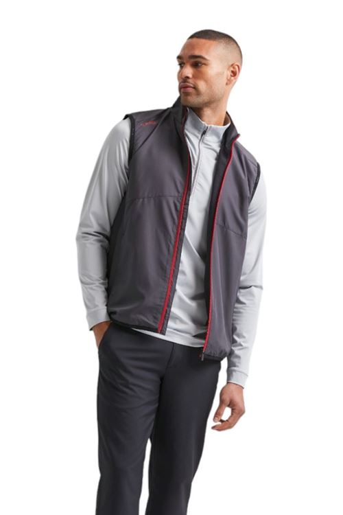 Ping Men's Ashbourne Fleece Vest - Asphalt - P03674