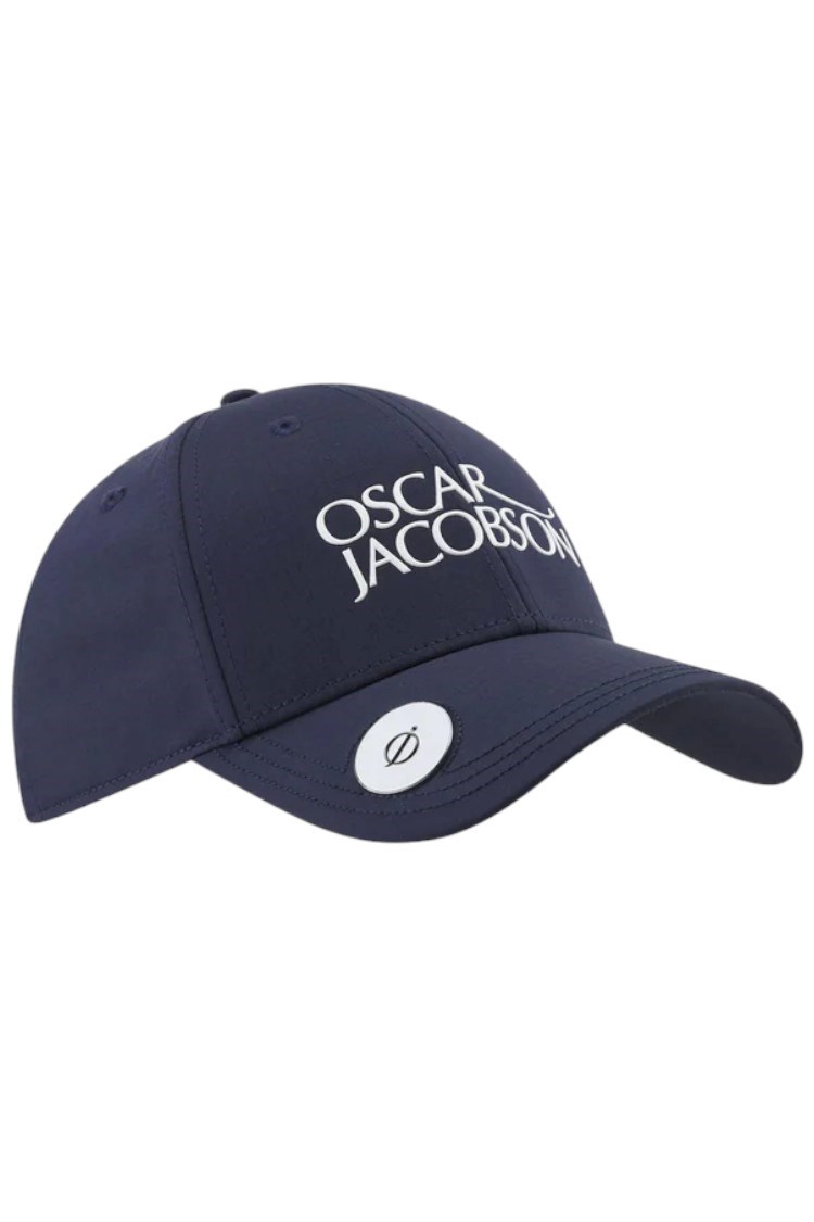 Oscar Jacobson Men's Maine Golf Cap - Navy / White - OJCAP0069