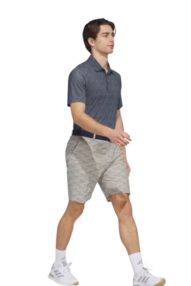 adidas Men's Ultimate 365 Mini Bunker Polo Shirt - Collegiate Navy - JF9006